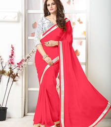 Chiffon Sarees Online | Plain Chiffon Sarees | Buy Pure शिफॉन साड़ी ...