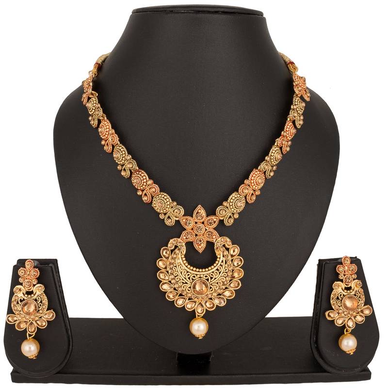 Buy Red diamond necklace-sets Online